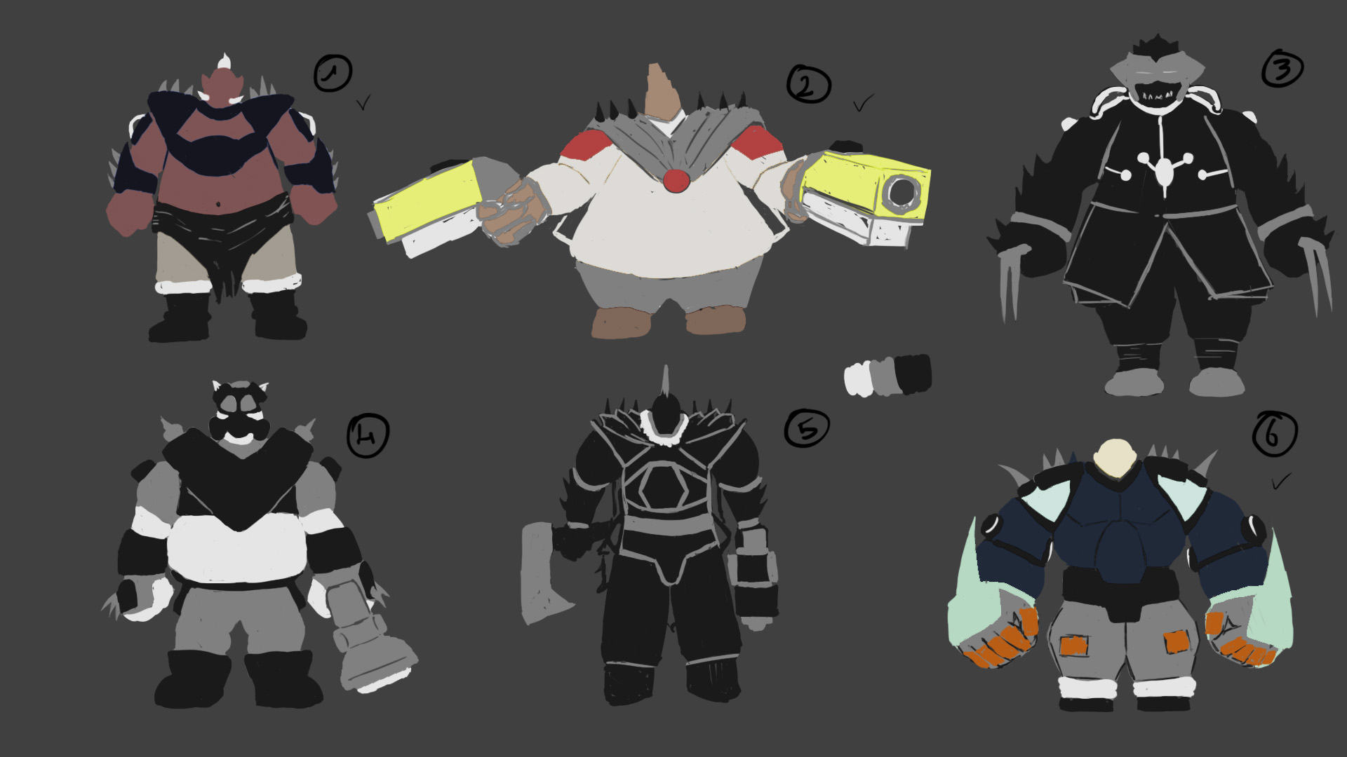 Character Design – Matthieu Lepan