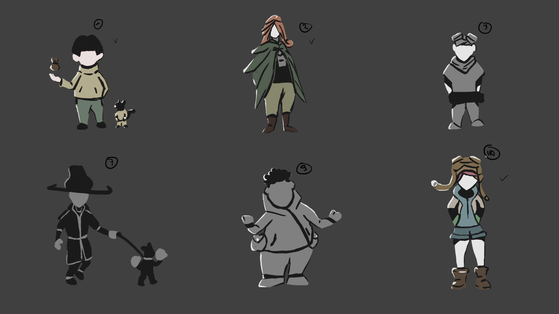 Character Design – Matthieu Lepan